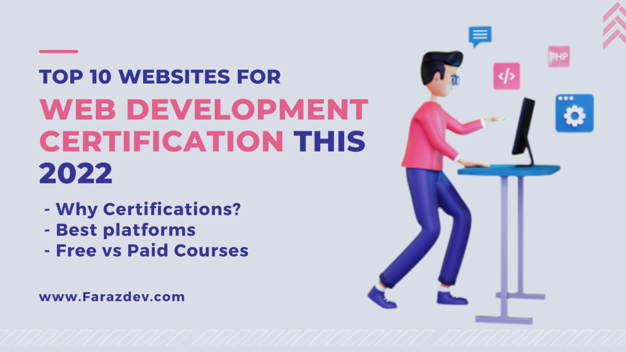 Top 10 Websites for Web Development Certification(2023)